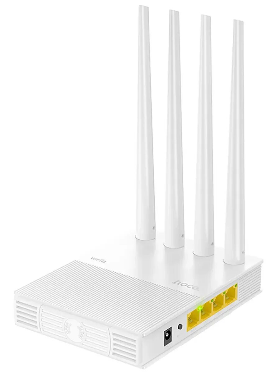 Роутер Hoco HI31 WiFi5, 1200Mbps, 2.4G, белый