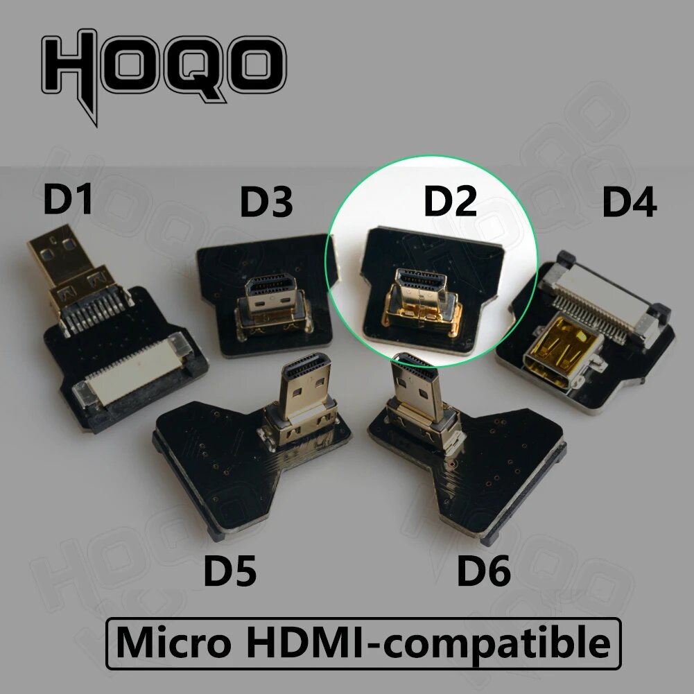 HOQO Micro HDMI, разъем D2