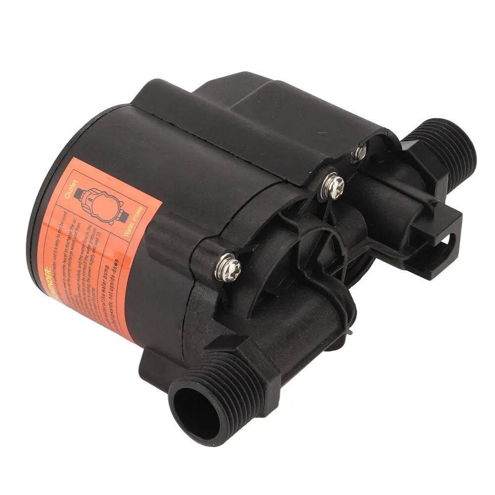 Насос повысительный MT24-20-80p permanent magnet DC booster pump, черный, ABS пластик, Медь — фото 1