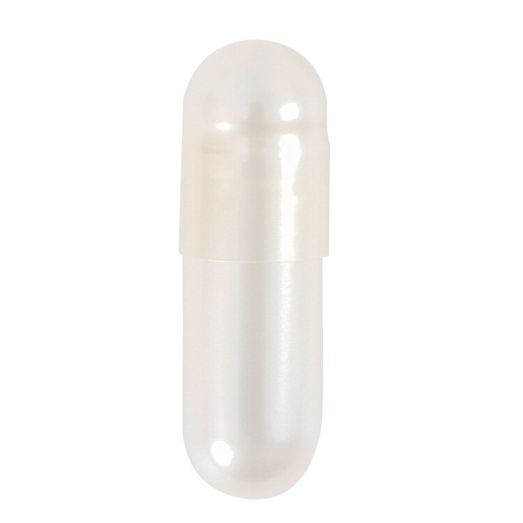 [Шанхайская красная звезда] Перламутровый цвет 00#Желатиновые многоцветные пустые капсулы, съедобные оболочки капсул