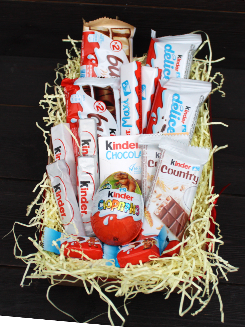 Киндер Буэно, Делиз, Кантри, Сюрприз, Шоколад, Макси