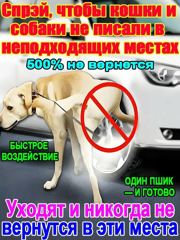 Спрей-отпугиватель для кошек и собак "Антигадин" защита мебели и ковров от меток и царапания. Натуральный состав, мгновенное действие.