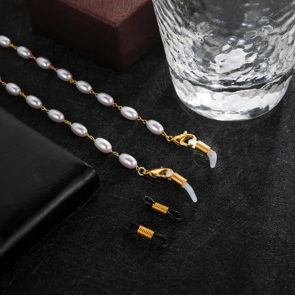 Цепочка для очков Skyrim из жемчуга A-Gold