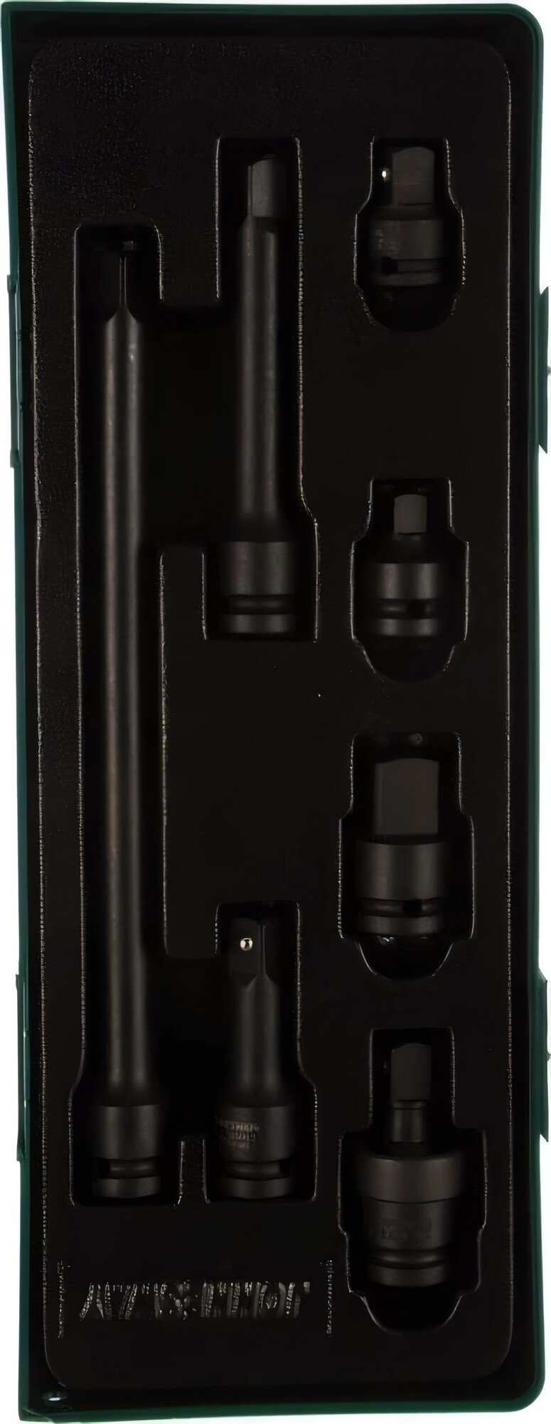 Комплект аксессуаров для ударных головок 1/2"DR, 7 предметов (ложемент) Jonnesway S03A401SP