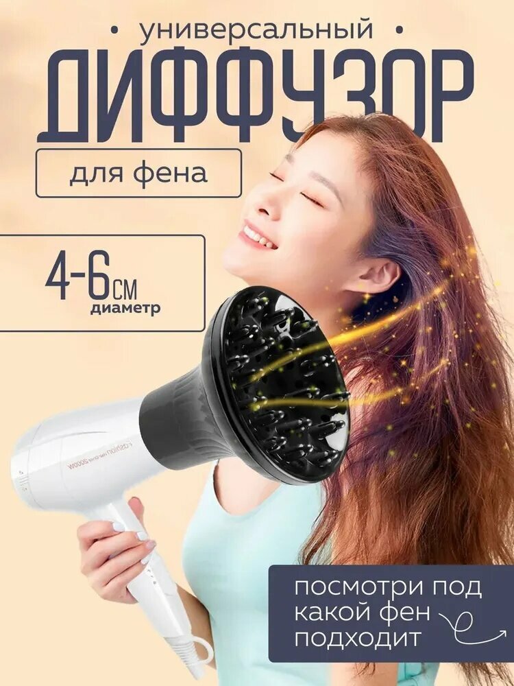 Диффузор для фена, насадка на фен, для завивки