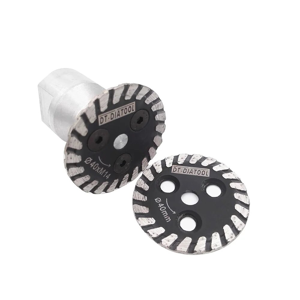 DT-DIATOOL Алмазные диски 40/50 мм с фланцем M14 2pcs 40mm M14