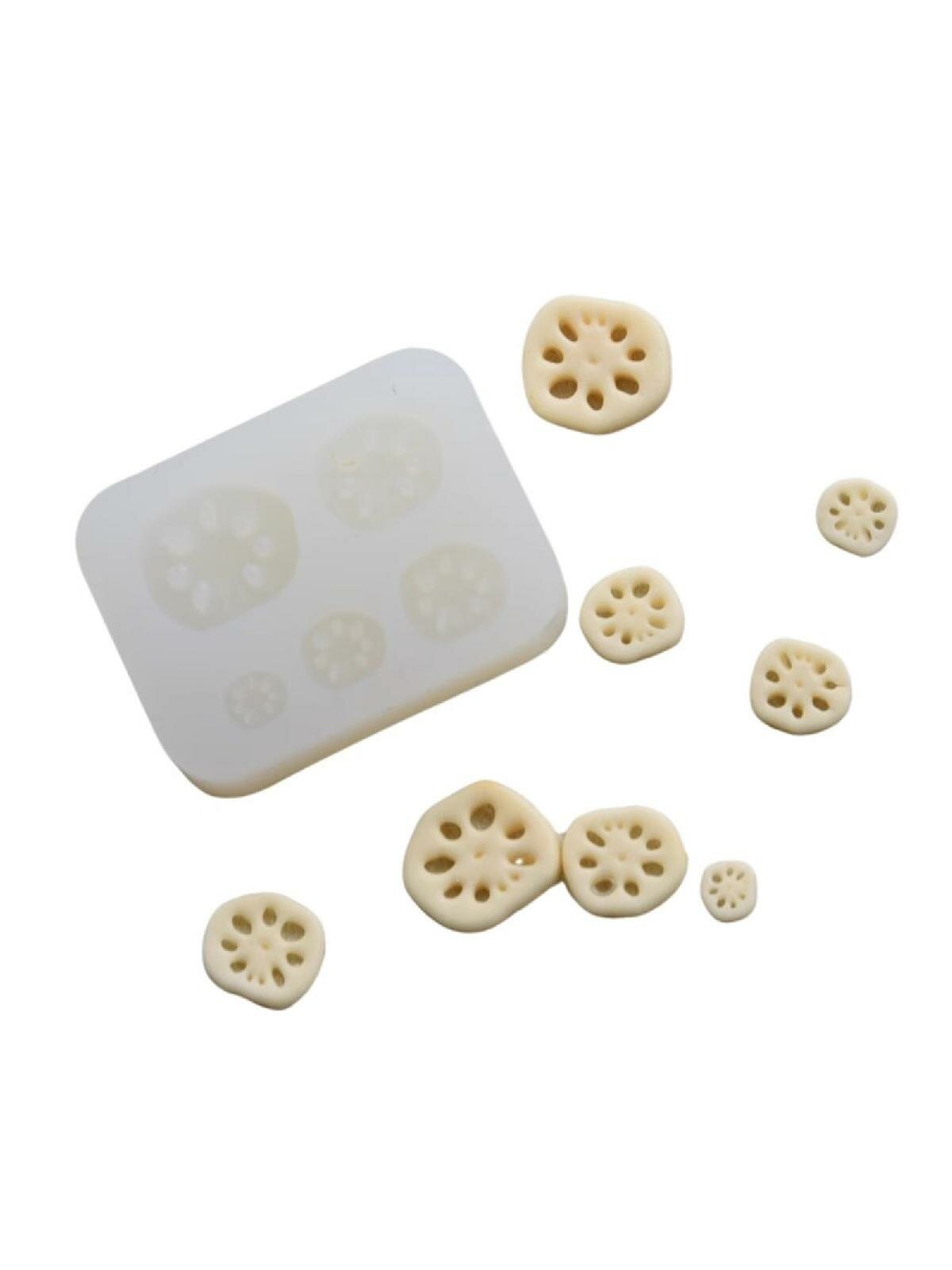 Миниатюрная силиконовая форма для кусочков корня лотоса