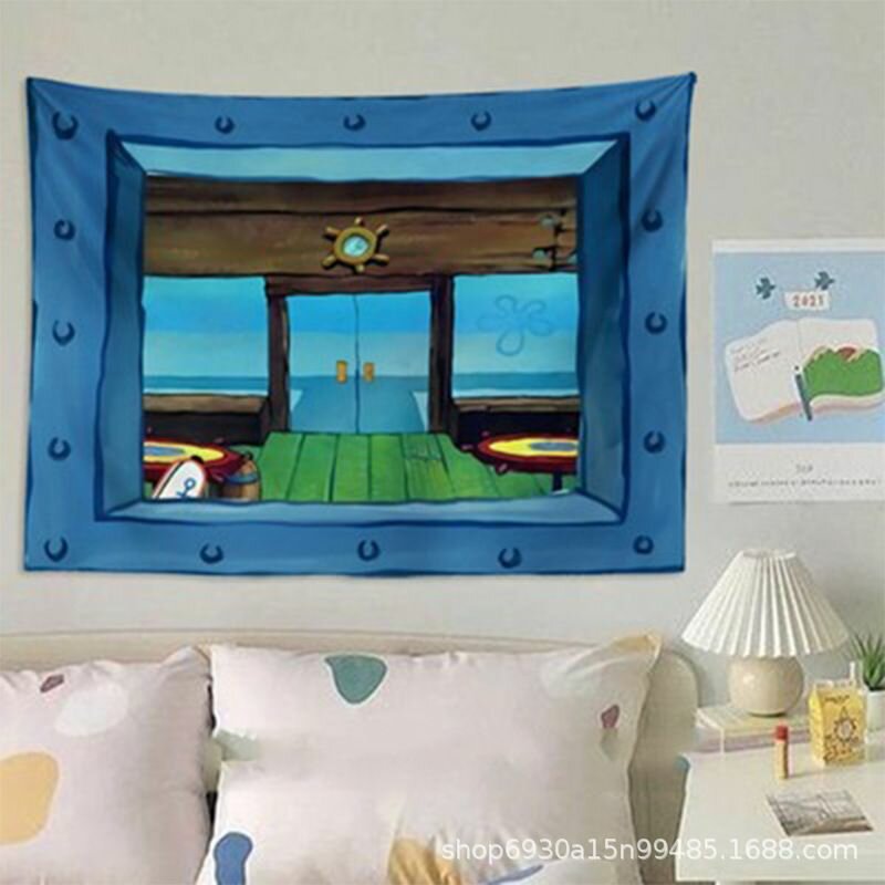 Картина "Сквидвард", 200х150 см