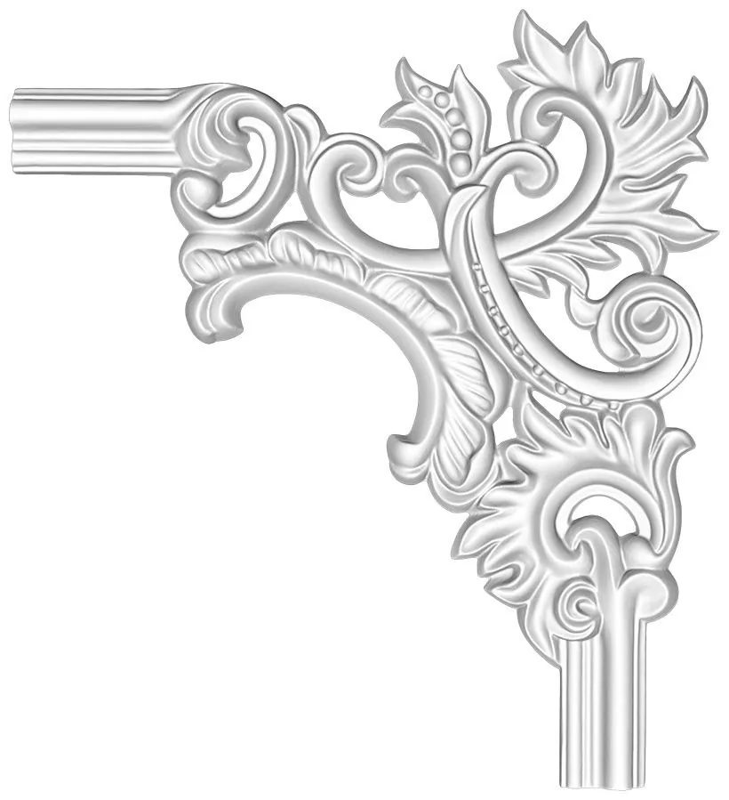 Угол Decomaster 97803-2R В360хШ25хД325 мм / Декомастер.