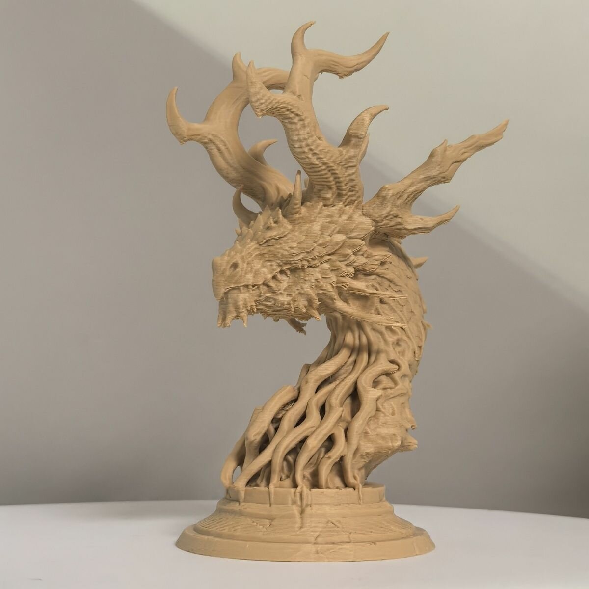 3D-модель головы дракона, настольная игровая игрушка, подарок на день рождения, фигурка оленя для аквариума, фигурка из World of Warcraft.