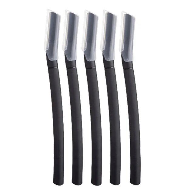 Набор из 5/10/24 предметов: триммер для бровей, портативная бритва для лица, устройство для удаления волос, лезвия для бровей, косметика.