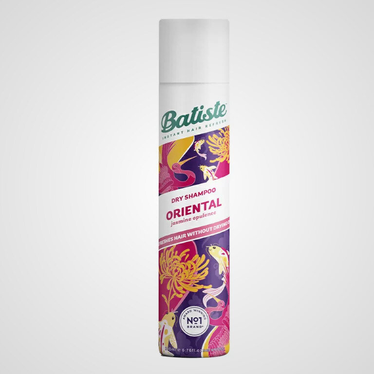 Сухой шампунь для волос ORIENTAL Jasmine Opulence 200 мл BATISTE ORIENTAL Jasmine Opulence Шампунь 200 мл
