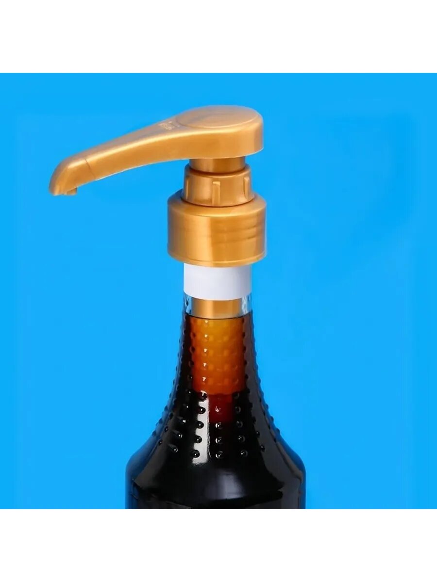 Золотой дозатор для сиропа 10 мл — идеальный выбор