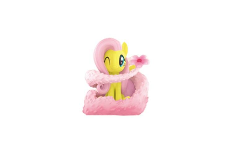 POP MART My Little Pony Natural Collection Purple, оттенок Cherry Blossom Fluttershy (Open)
