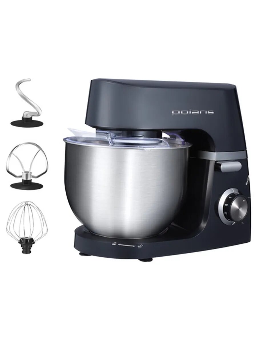 Кухонная машина Polaris "PKM 1003", 3 в 1, 6 скоростей, импульсный режим, вместительная чаша 5л