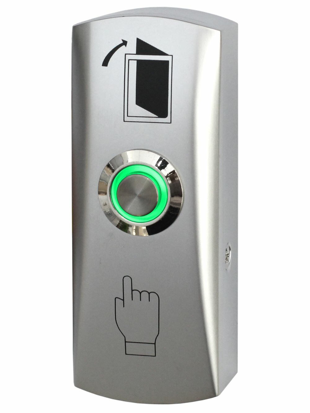 Кнопка выхода Smartec ST-EX142L металлическая, накладная, СИД индикатор, НР контакты