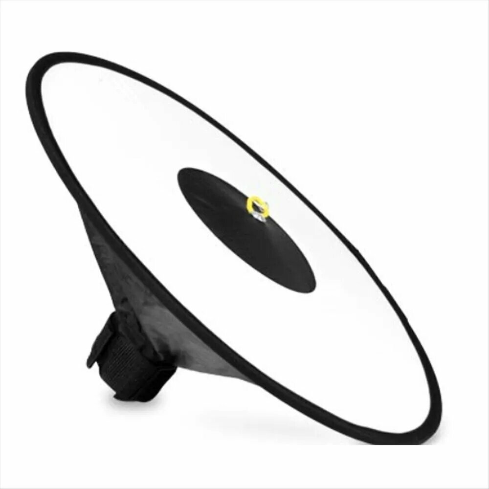 Универсальный круглый софтбокс для вспышки диаметром 44 см, портативный складной рассеиватель для вспышки, ремешок-отражатель, подходит для фотовспышек.