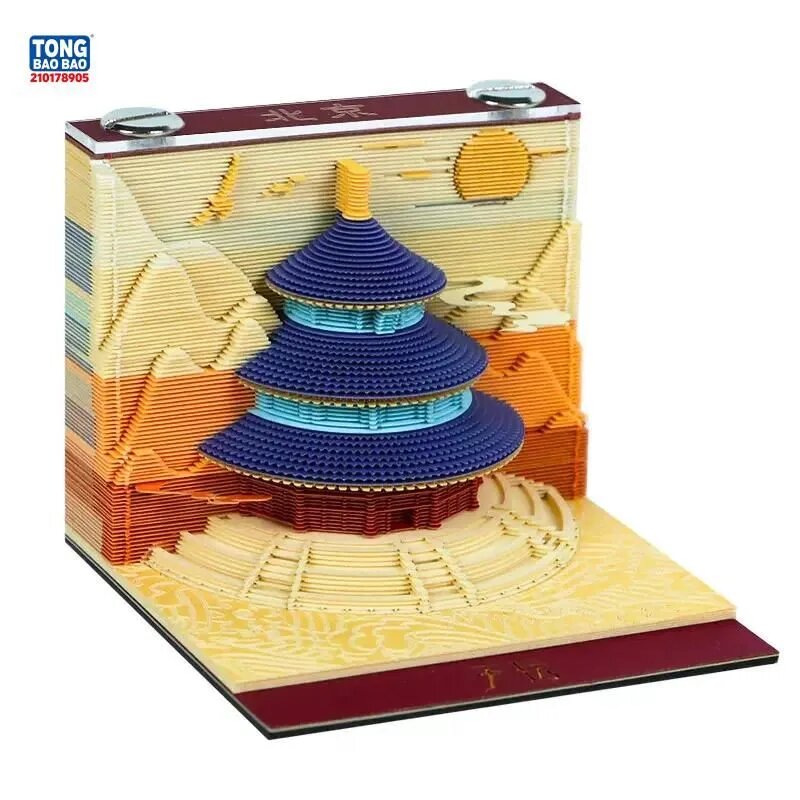 Бумага для заметок Tong Bao Bao 1 шт, листов: 205, фактурная бумага, Китай