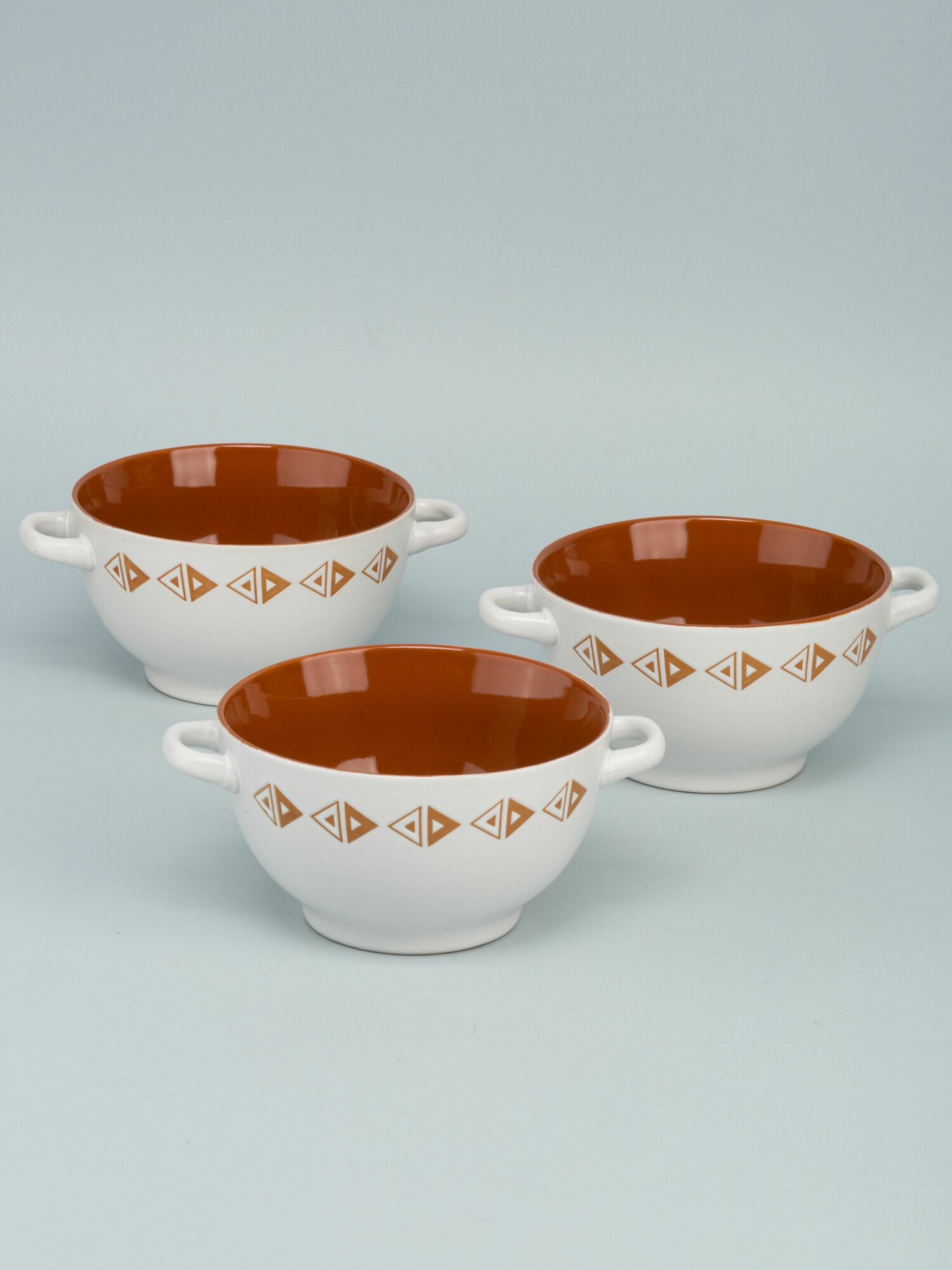 Бульонница 650мл Геометрия - 3 шт