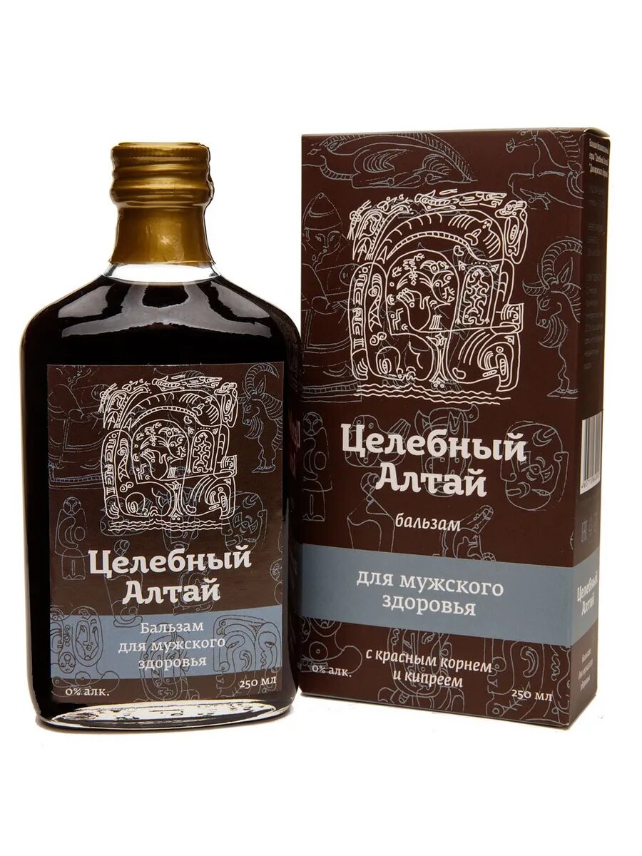 Бальзам Целебный Алтай для мужского здоровья Пчела и Человек