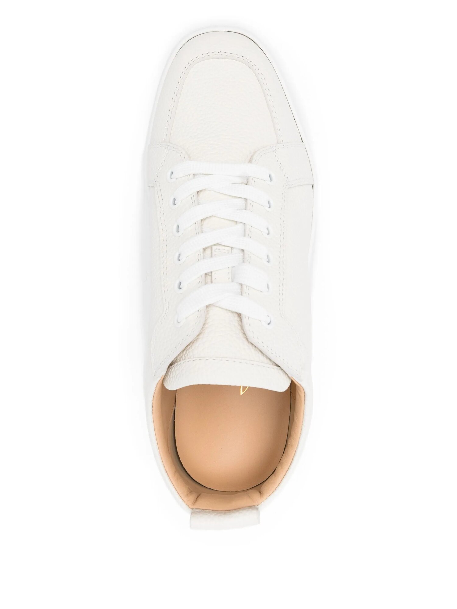 Кроссовки Christian Louboutin Rantulow, размер 9.5, бежевый/белый — фото 1