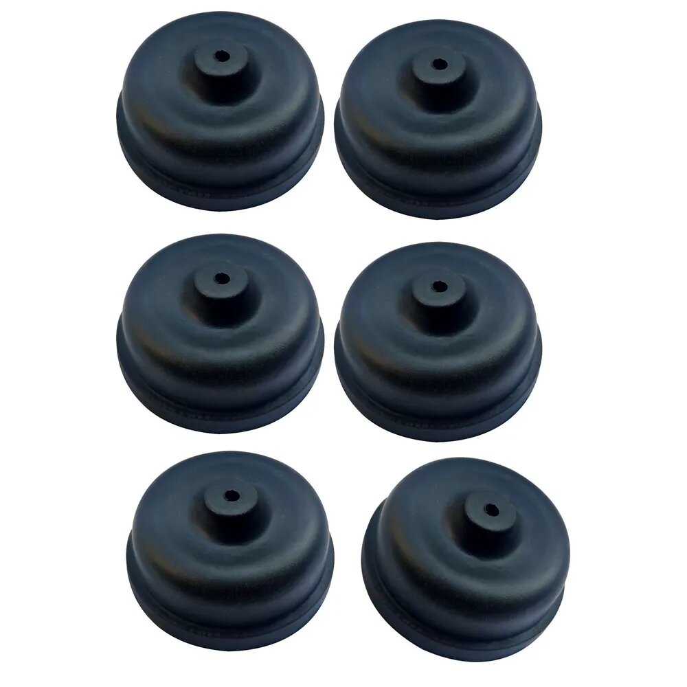 6шт Мягких резиновых силиконовых чашечных диафрагм - запасная часть для воздушных насосов аквариумов