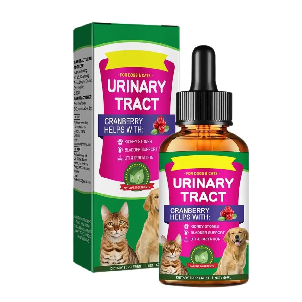 1 флакон капель для ухода за домашними животными объемом 60 мл