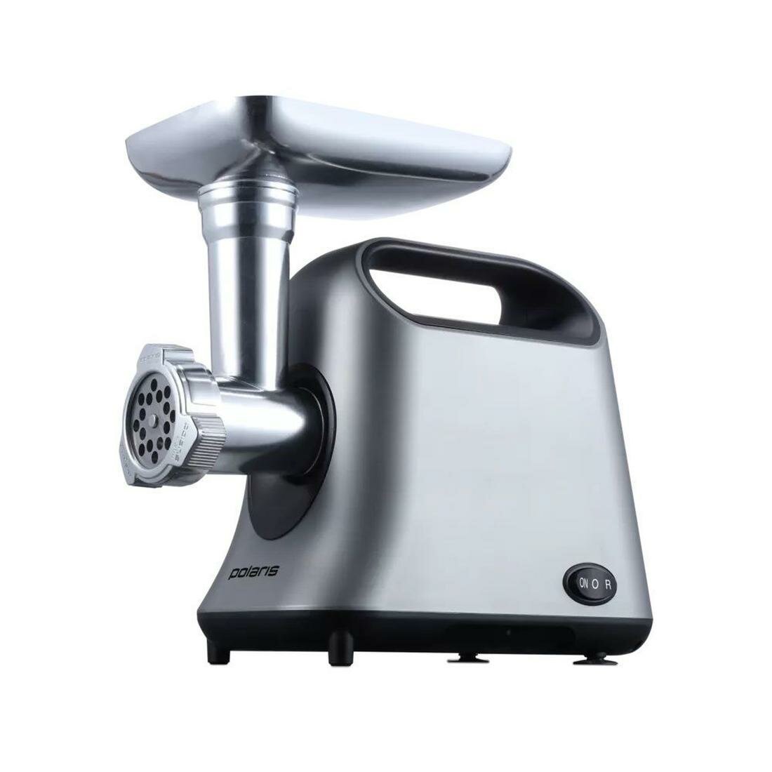 Мясорубка Polaris PMG 2058, 2200Вт, серый, защита от перегрузки