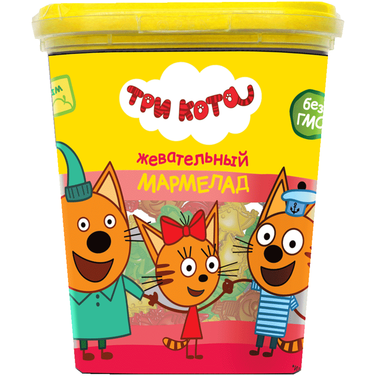 Мармелад Три кота с натуральным соком 180 г