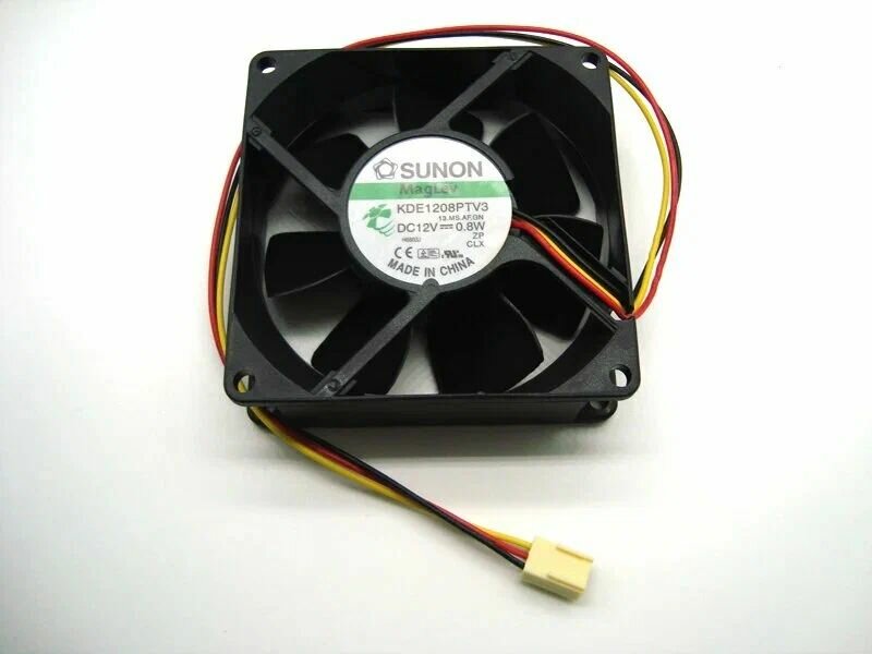 Вентилятор Sunon KDE1208PTV3 12V 80X25 3pin