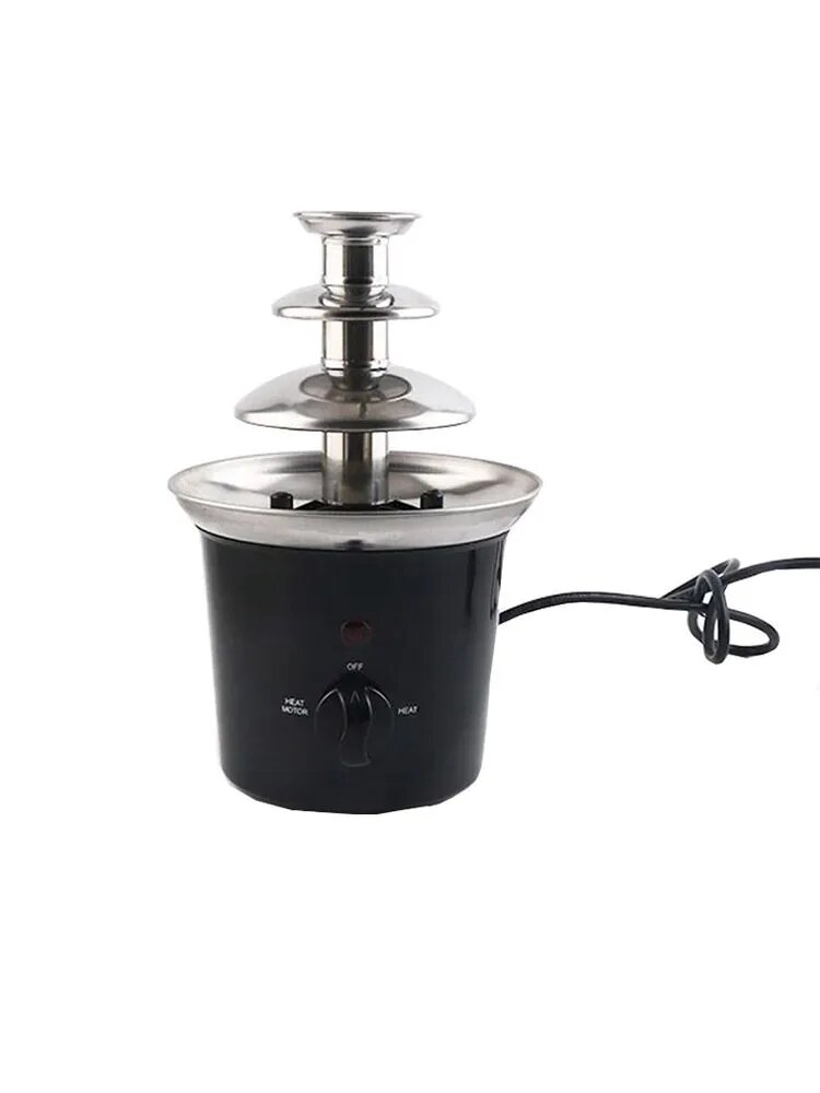 Мини-шоколад, тройной шоколадный фонтан, электрический шоколадный фонтан, плавитель сыра и масла, водопад выпечки инструменты