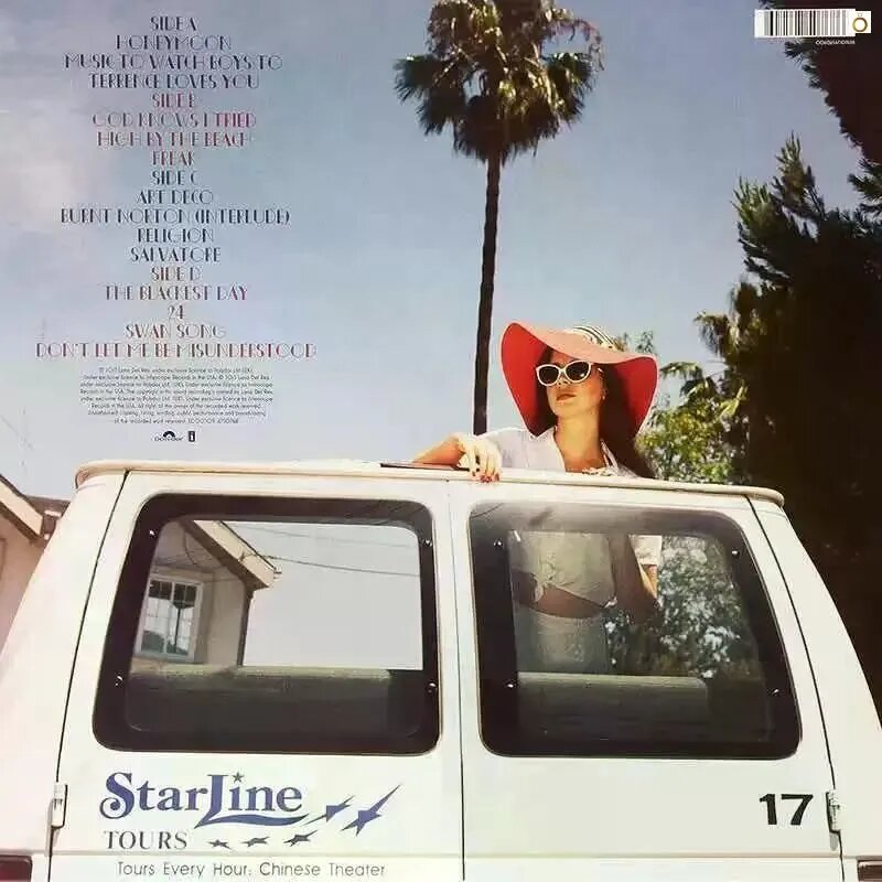 Lana Del Rey Honeymoon 2LP Виниловая пластинка Импортное издание 2023
