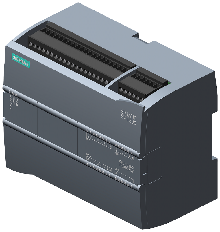 SIMATIC S7-1200, центральный процессор CPU 1215C, DC/DC/RELA, SIEMENS, 6ES72151HG400XB0, 6ES7215-1HG40-0XB0