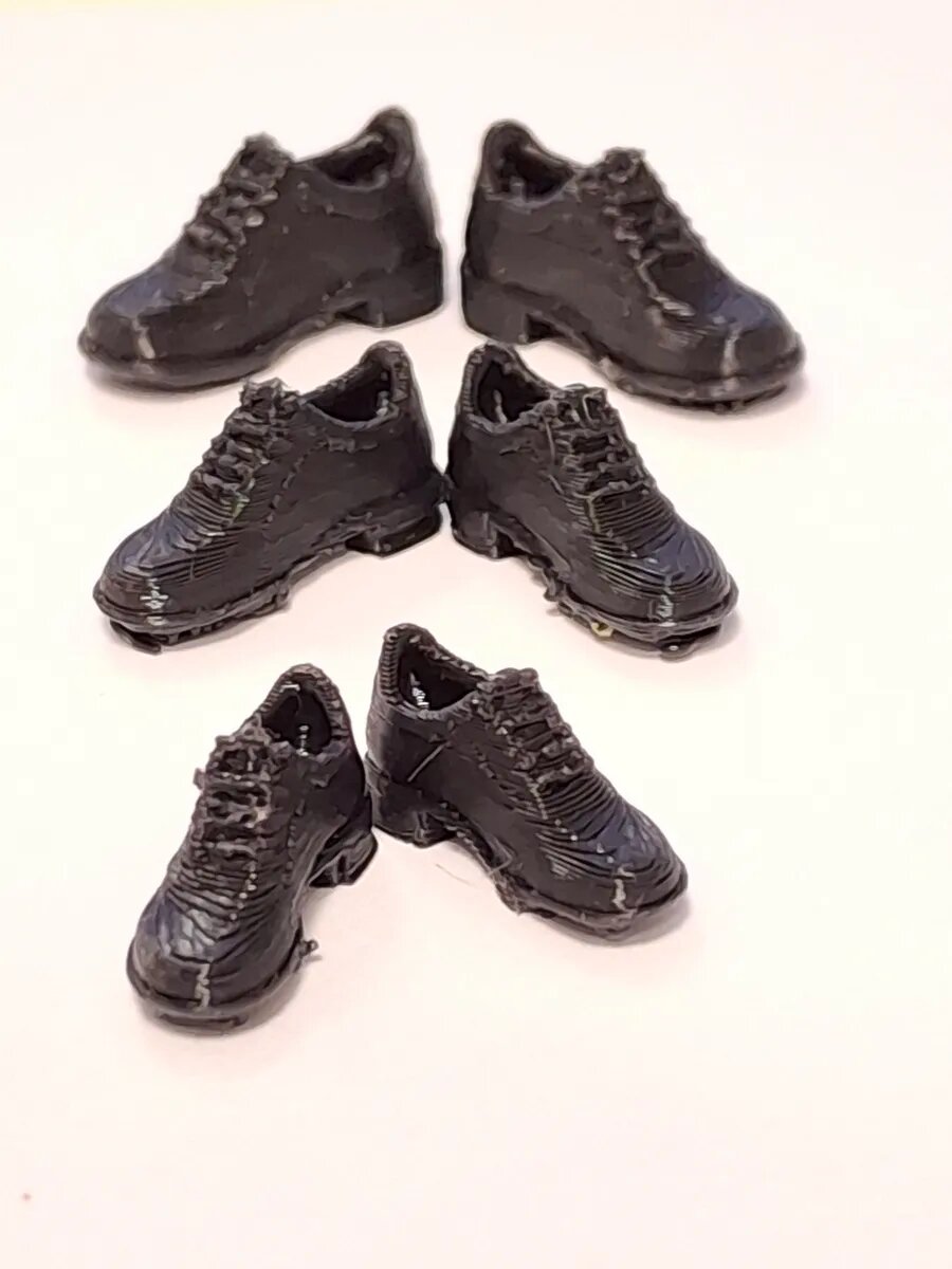 Ботинки, туфли 3 пары, для ватных игрушек