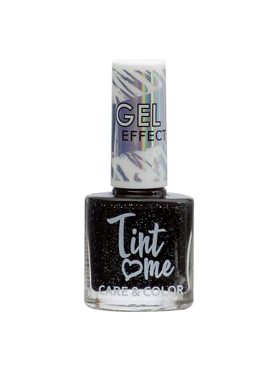 Лак для ногтей Tint me Care & Color 23 Space Black 10 мл