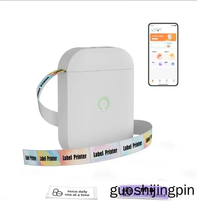 Принтер для наклеек/этикеток термо NIIMBOT D11_H, белый, Bluetooth, для Android/iOS