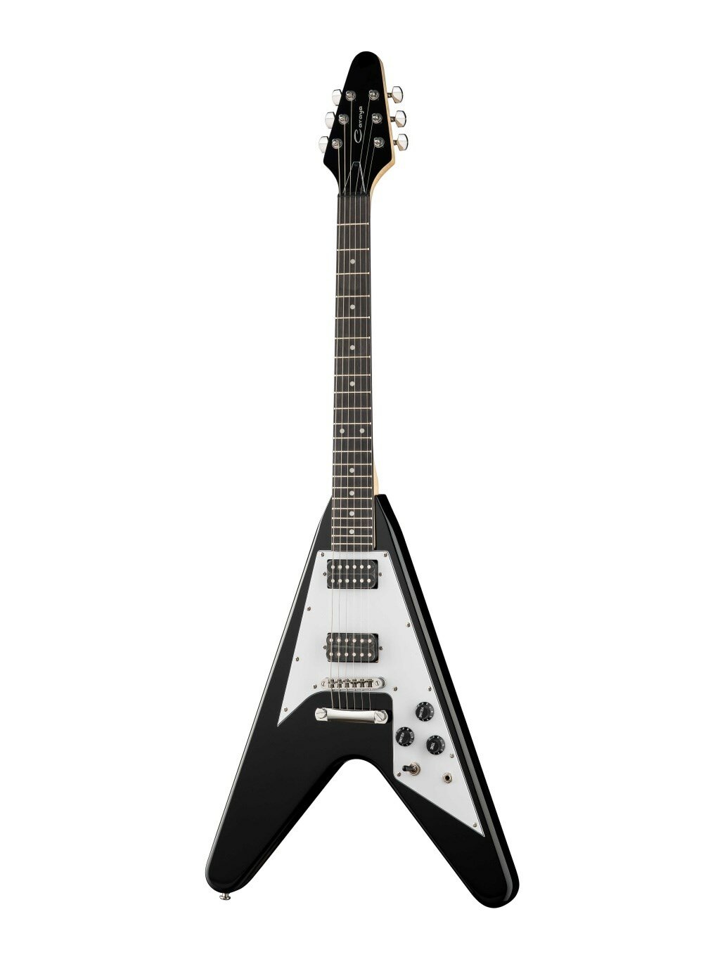 Caraya E235BK Электрогитара V-образная, черная