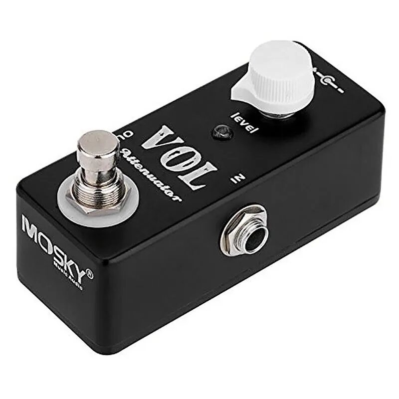 VOL Attenuator Мини-Педаль Эффектов Для Гитары С True Bypass для электрогитары