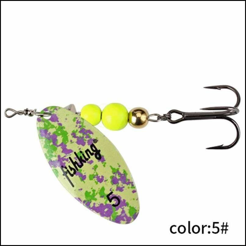 Спиннербейт для рыбалки, набор спиннербейтов в пластиковой коробке по 1 шт. наборе 21 г. ловли щуки, чирка и окуня11