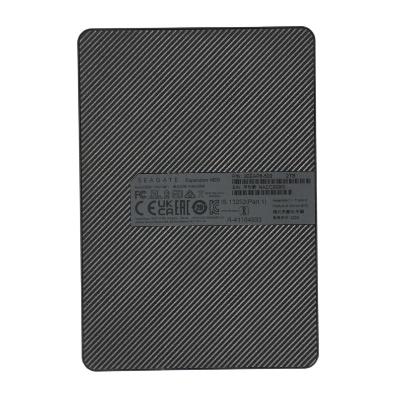 Внешний жесткий диск Seagate 2TB Expansion 2.5" USB 3.2 (STKM2000400) черный