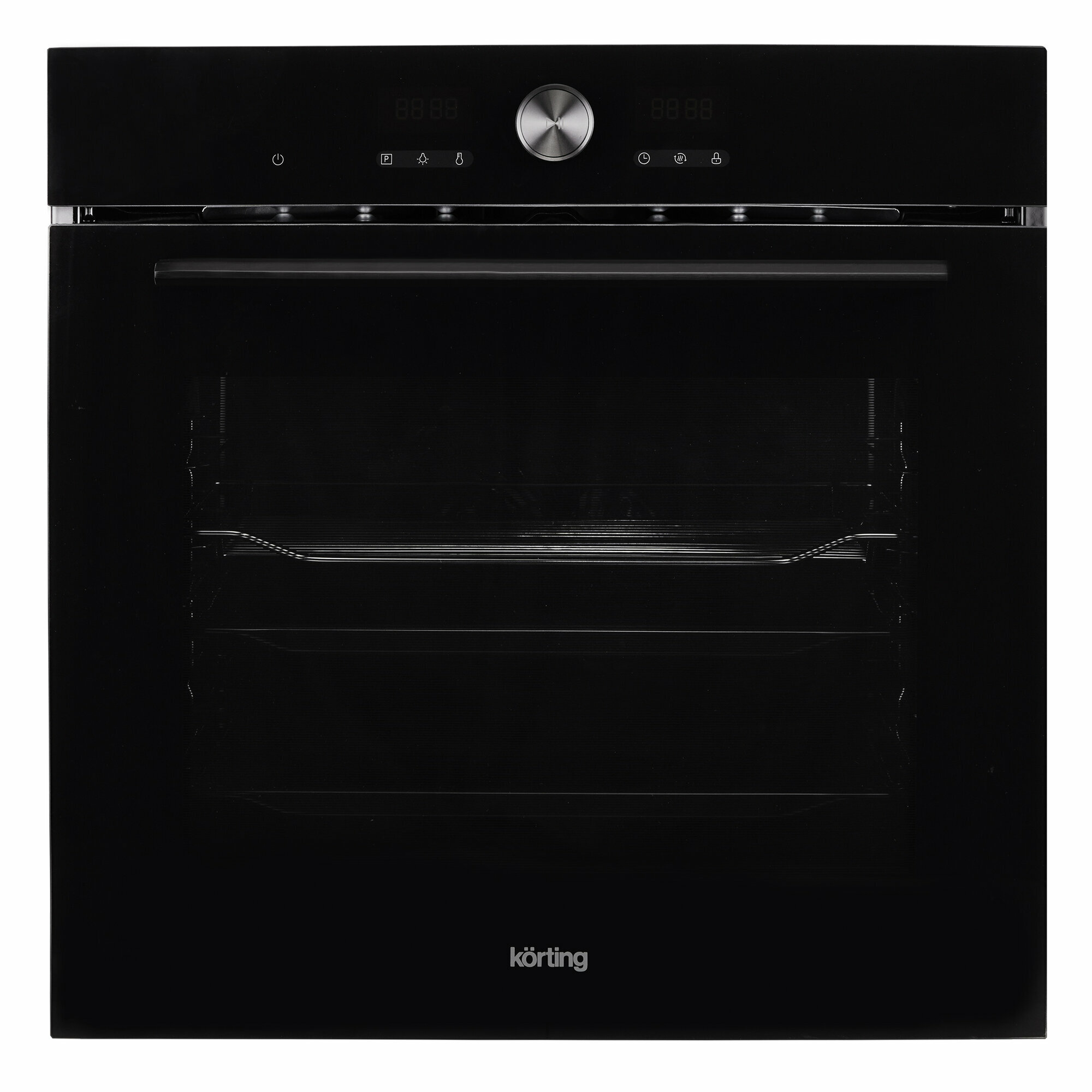 Электрический духовой шкаф KORTING OKB 1680 GN MW, гриль, 72 литра