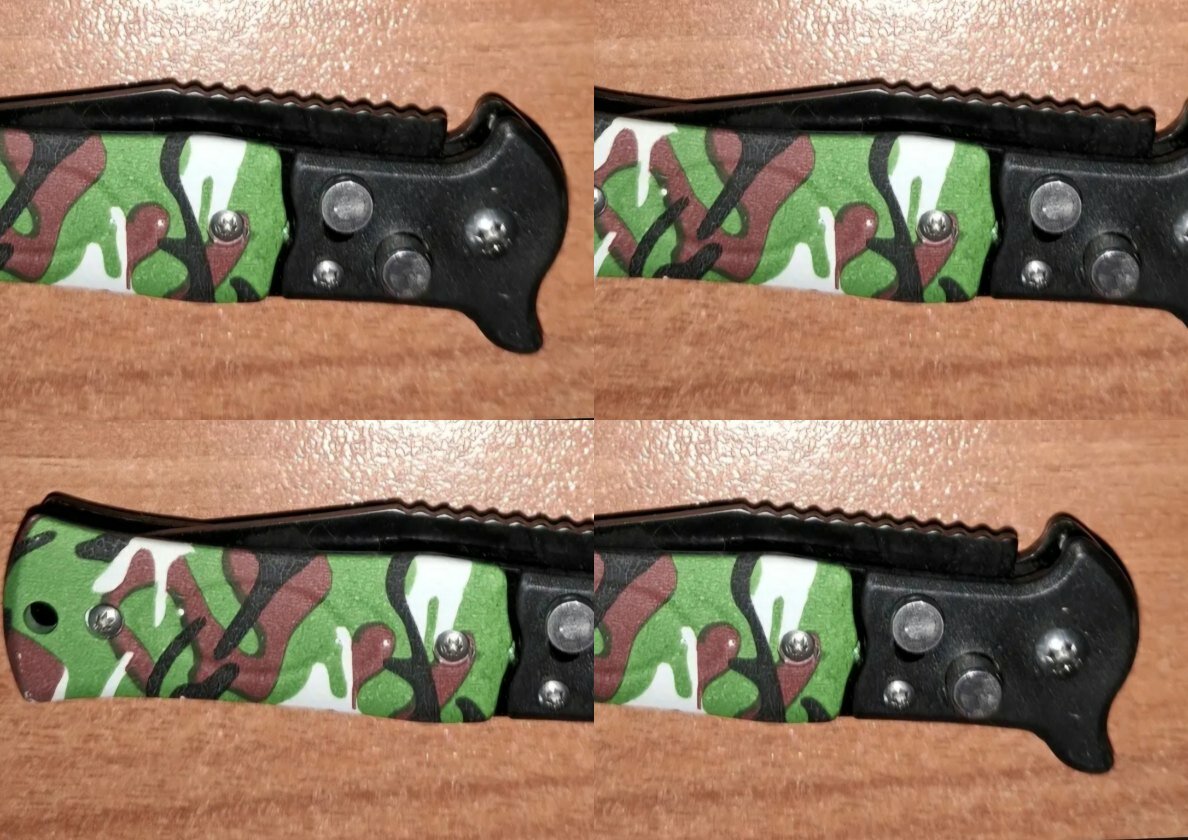 4 шт (набор) Ножи туристические в поход на рыбалку складной Патриот PT-TRK21