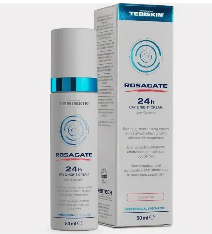 TEBISKIN Крем 24-часового действия день-ночь 50 мл Rosagate 24h Day&Night Cream Крем 50 мл