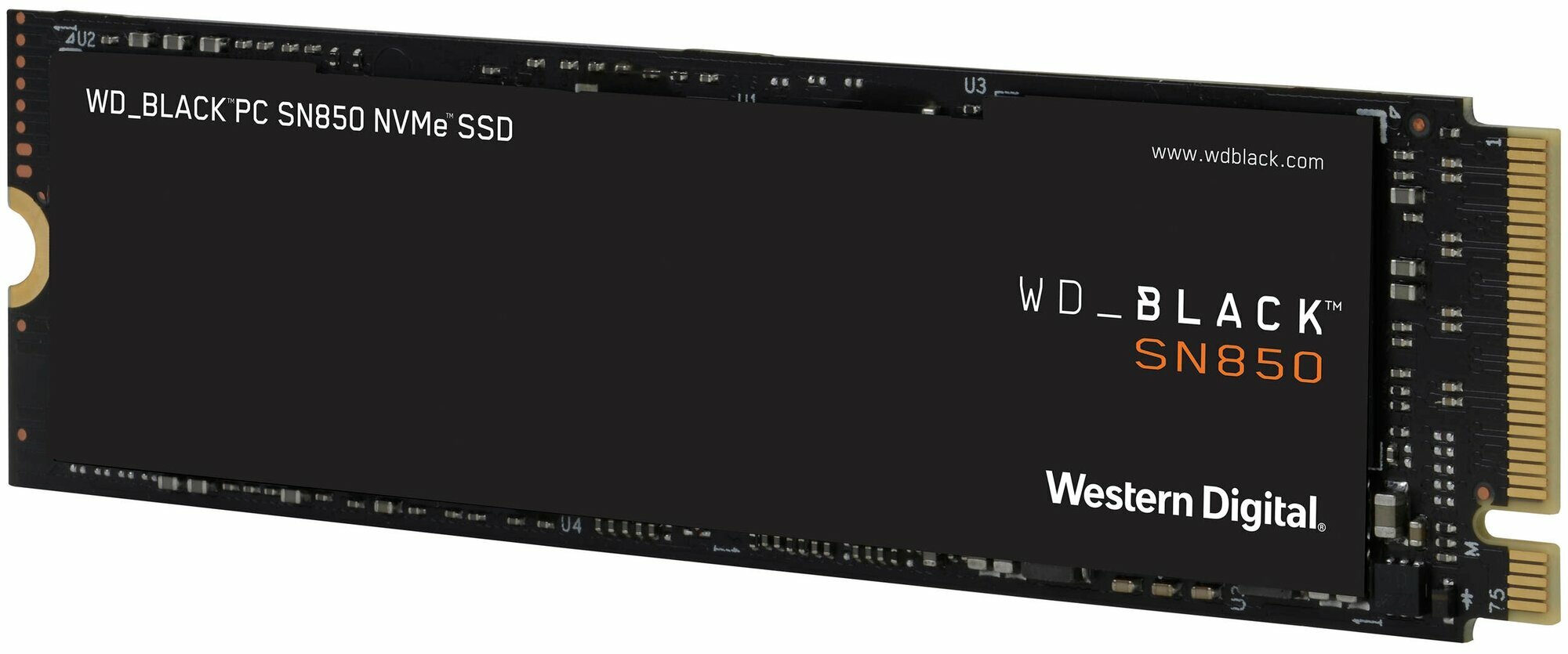 SSD-накопитель Western Digital WD SN850X WDS400T2X0E, 4TB, M.2 2280, NVMe