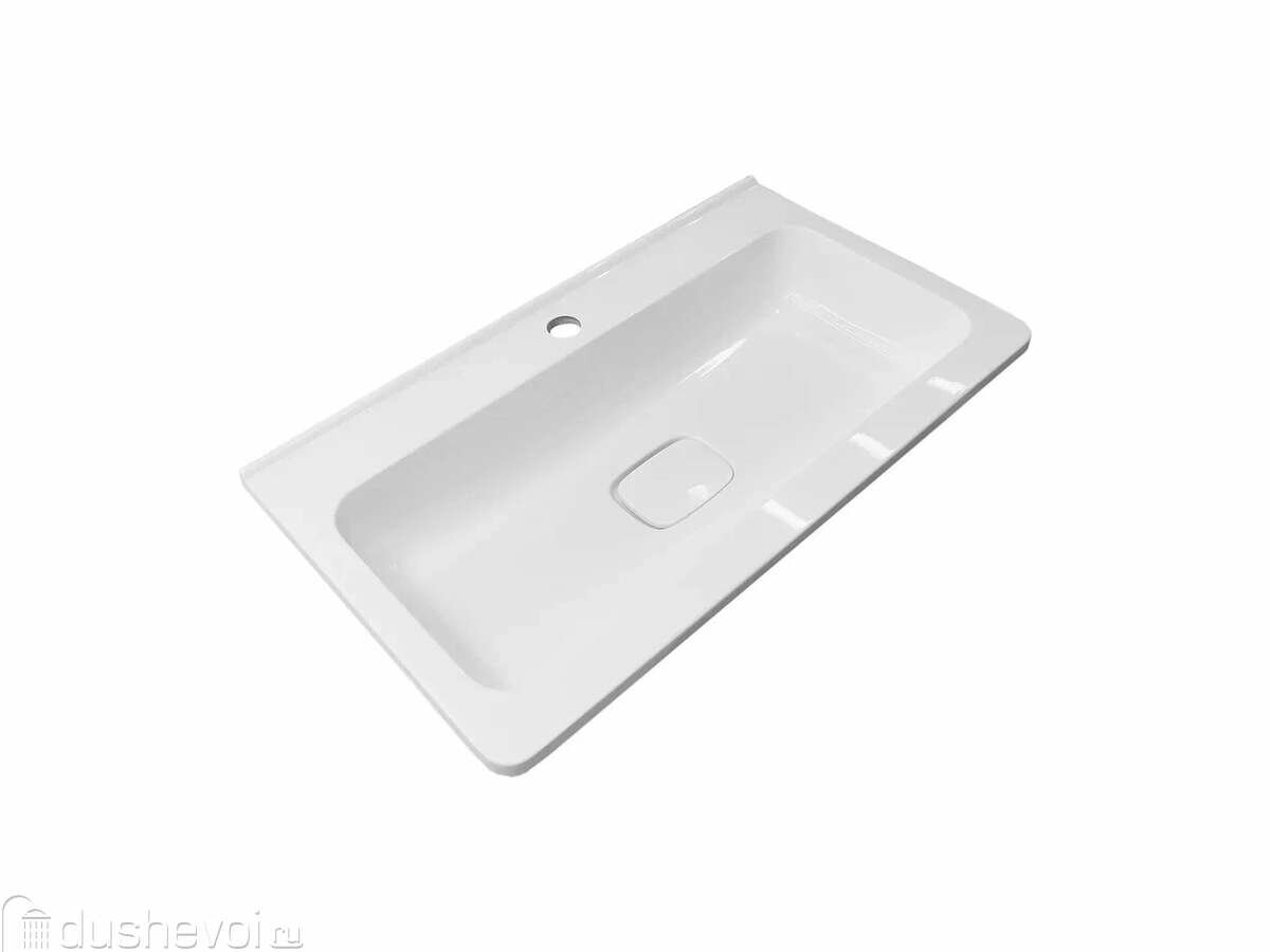Раковина Style Line "Марелла 70 Люкс", встраиваемая, искусственный мрамор, белая
