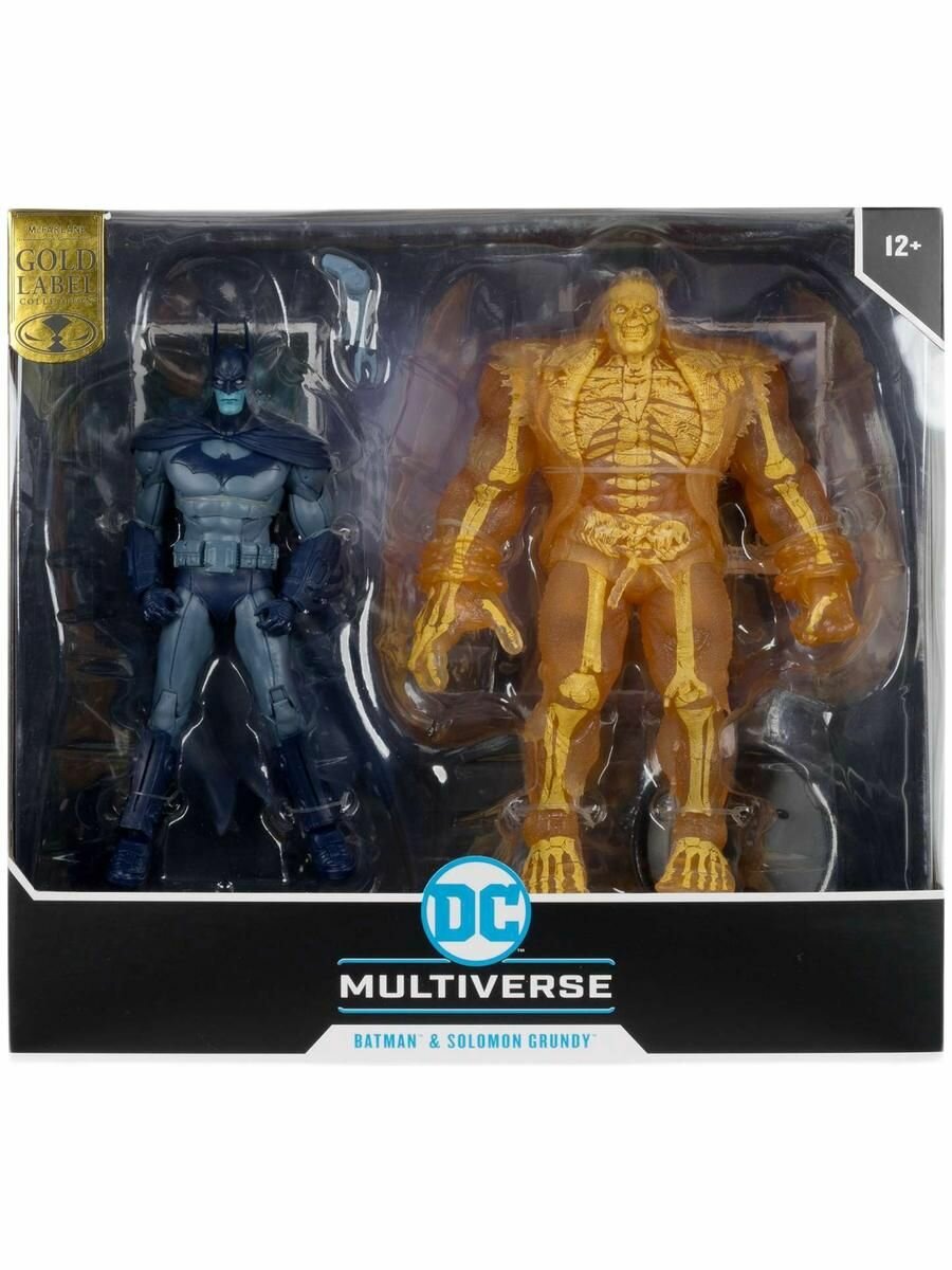 Фигурка McFarlane. DC Multiverse. Batman Arkham City: Batman And Solomon Grundy 18 см