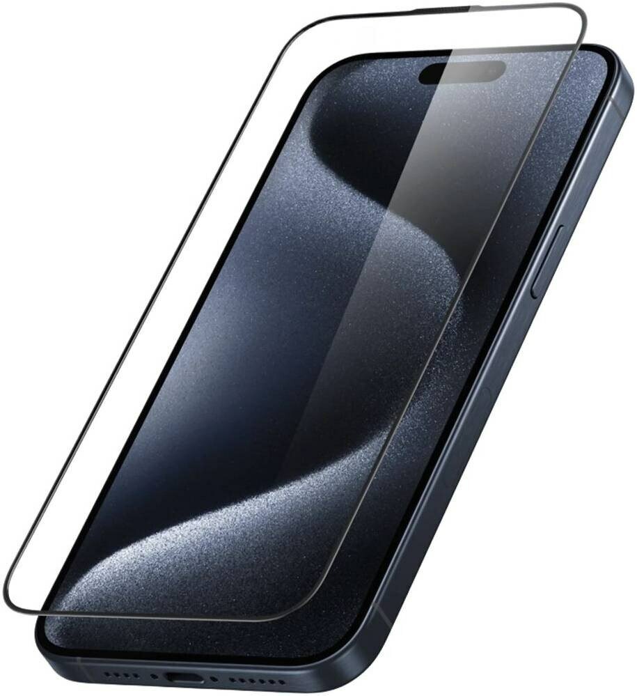 Защитное стекло на Айфон 16/17 Про Макс Anker / Стекло усиленное для iPhone 16/17 Pro Max / Стекло защитное противоударное