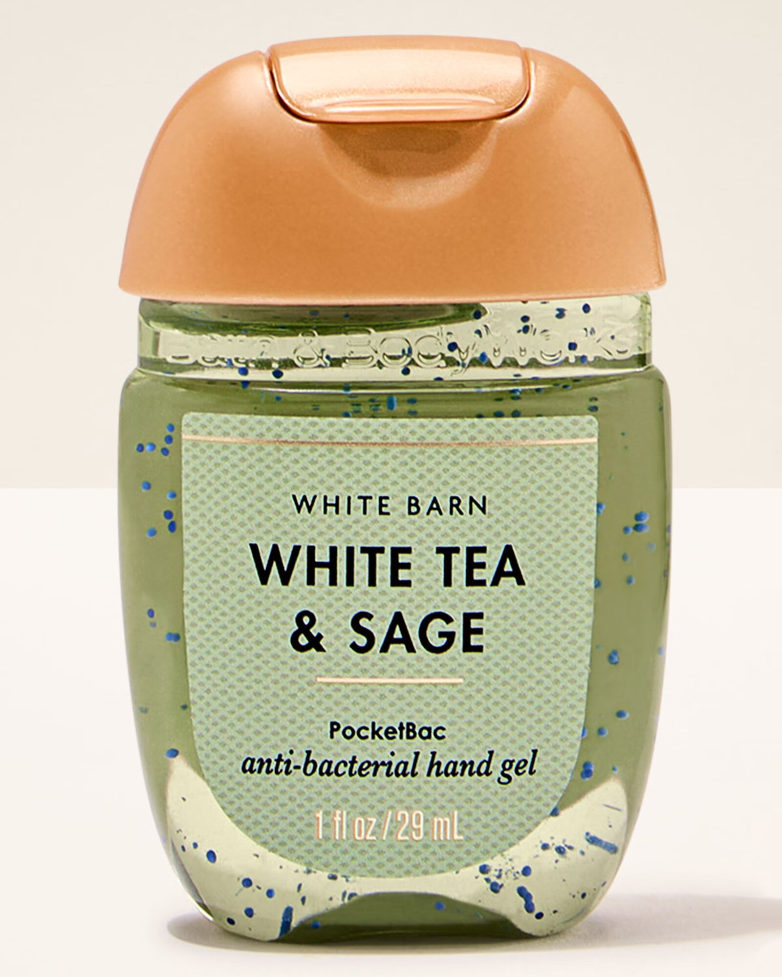 Bath & Body Works Карманный санитайзер для рук антисептик PocketBac, White Tea & Sage