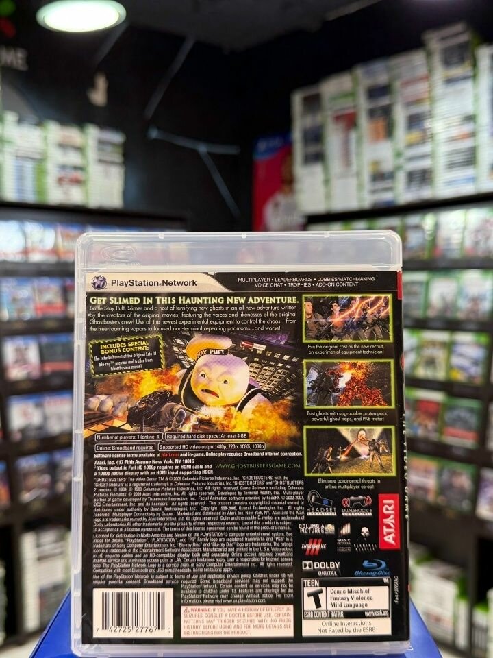 Игра Ghostbusters: The Video Game PS3 (Box) — фото 1