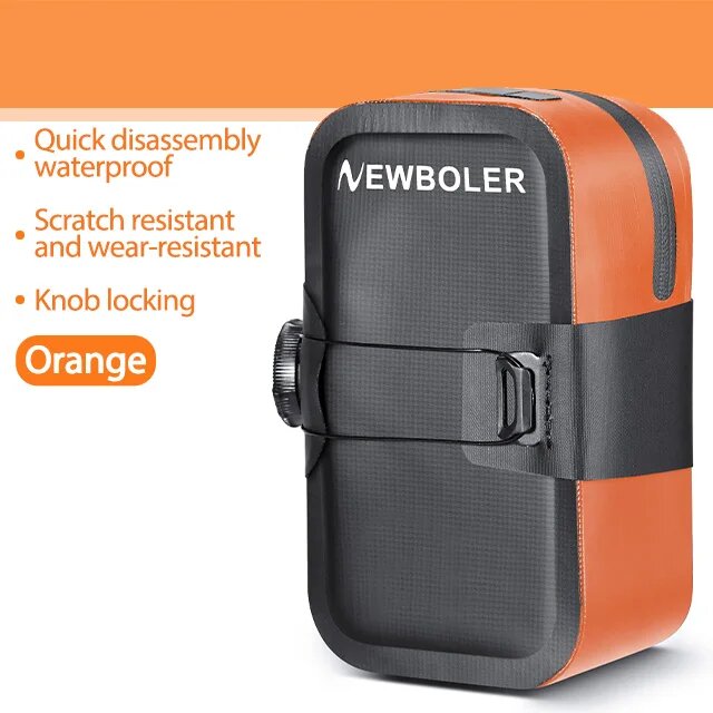 NEWBOLER Велосумка оранжевая водонепроницаемая BAG222